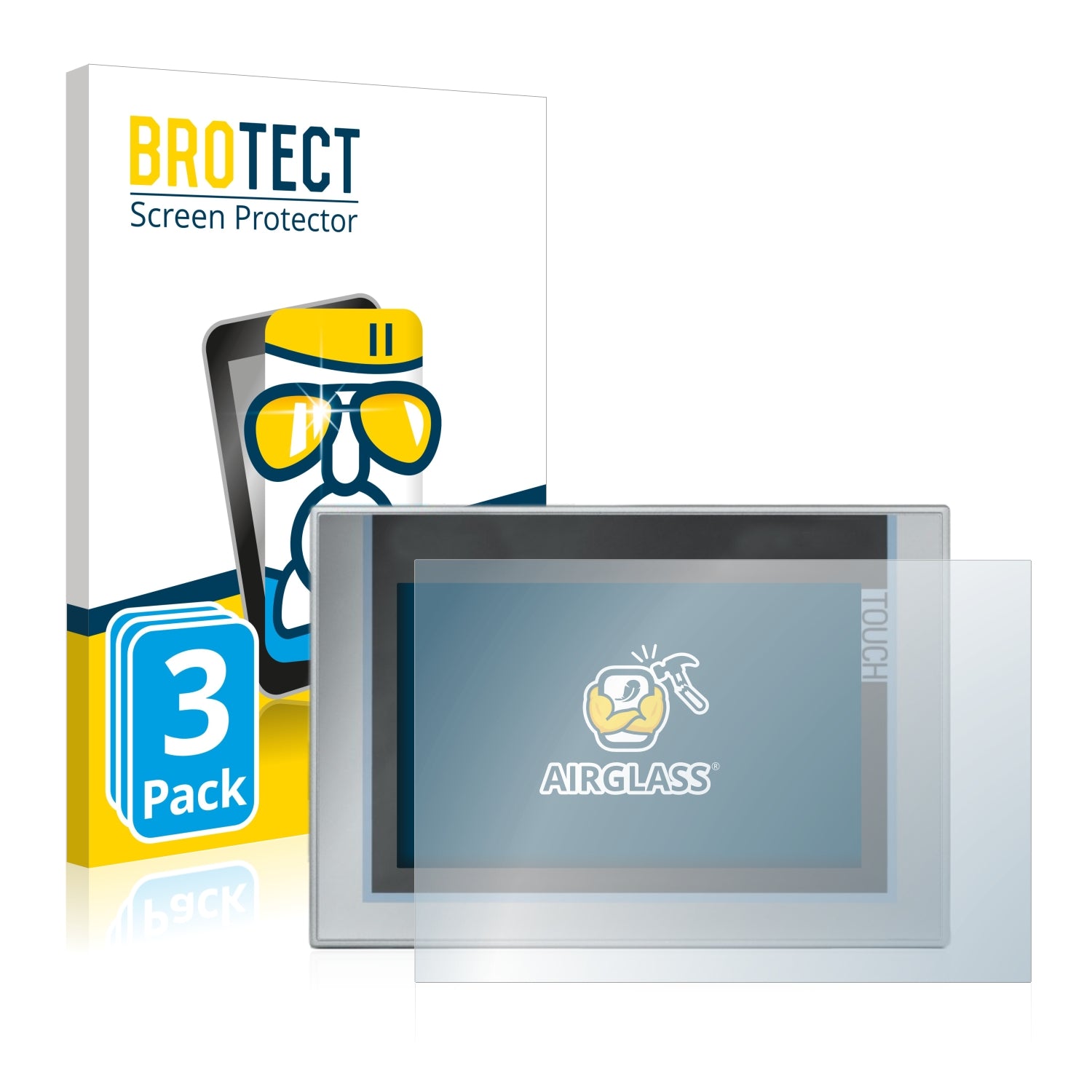 Screen Protectors for Siemens Simatic TP1200 Comfort - Nano Glass, Anti ...