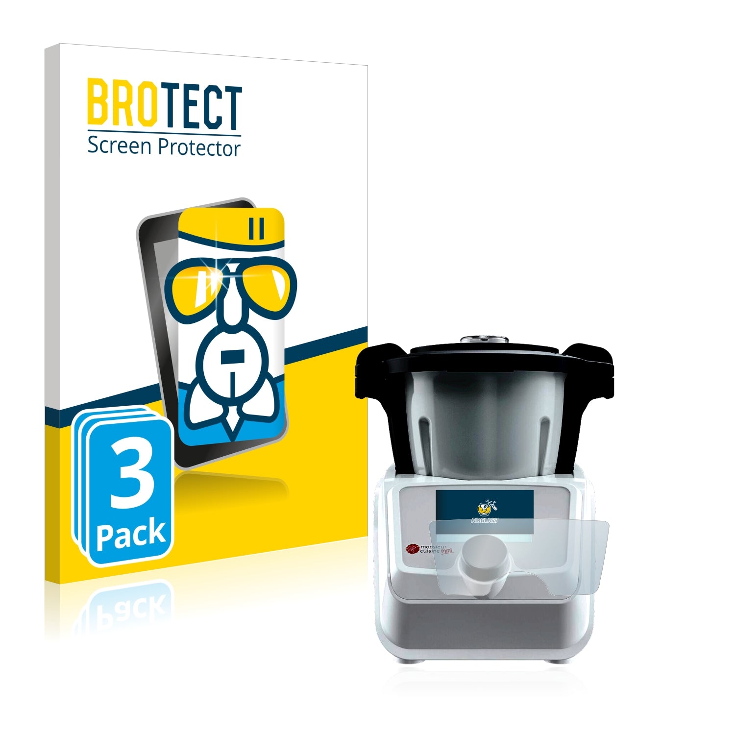 Screen Protectors for SilverCrest Mini Monsieur Cuisine Connect ...
