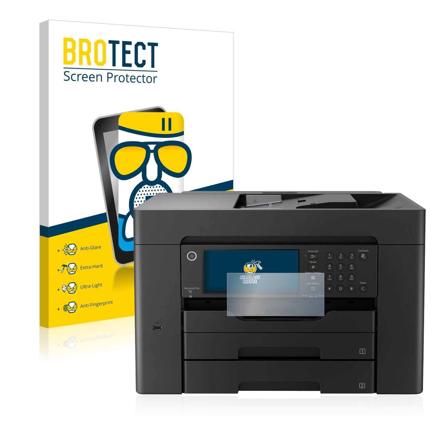 Screen Protectors for Epson Workforce WF-7840DTWF – ScreenShield