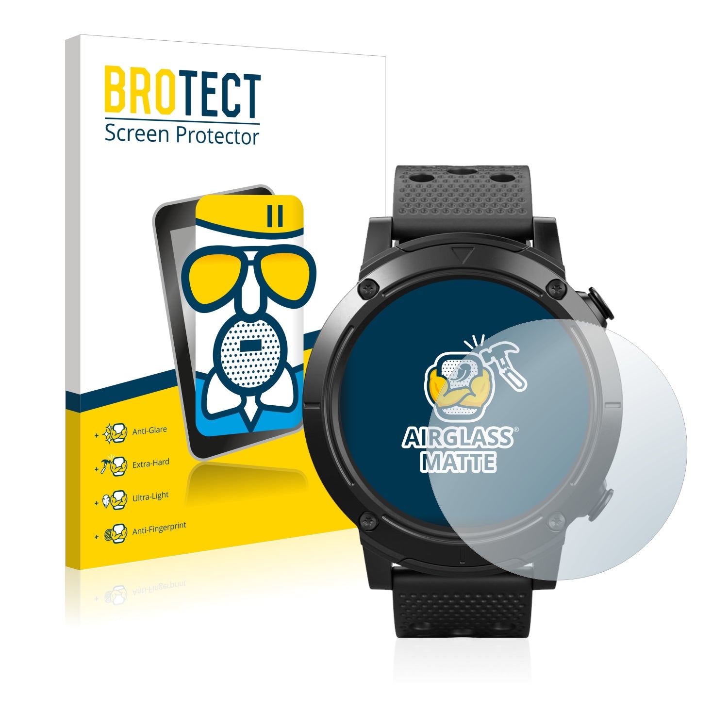 Screen Protectors for SilverCrest Smartwatch Sport - ScreenShield